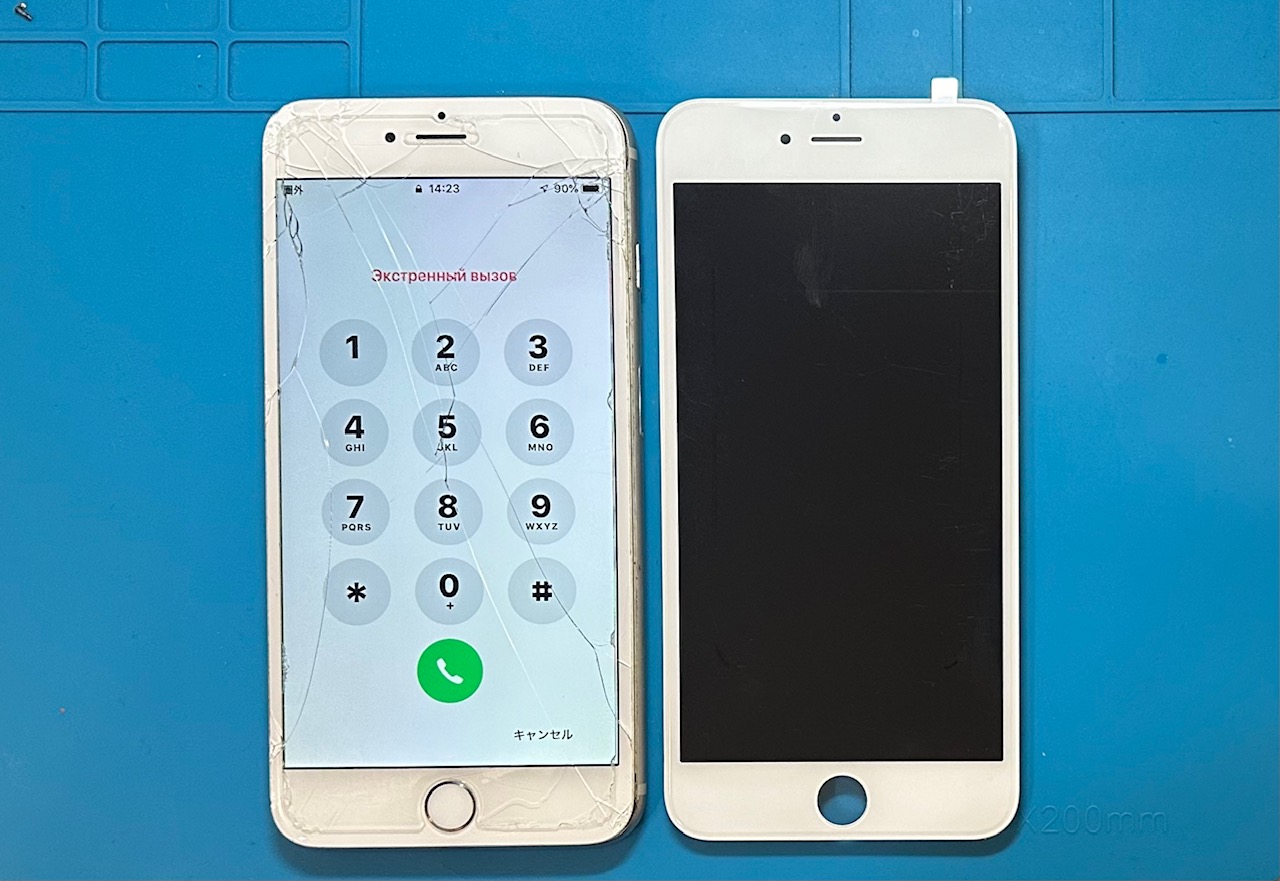 iPhone6Plusガラス割れ修理【iPhone修理所沢】 | iPhone・iPad・スマホ修理｜SmaFast所沢プロぺ通り店